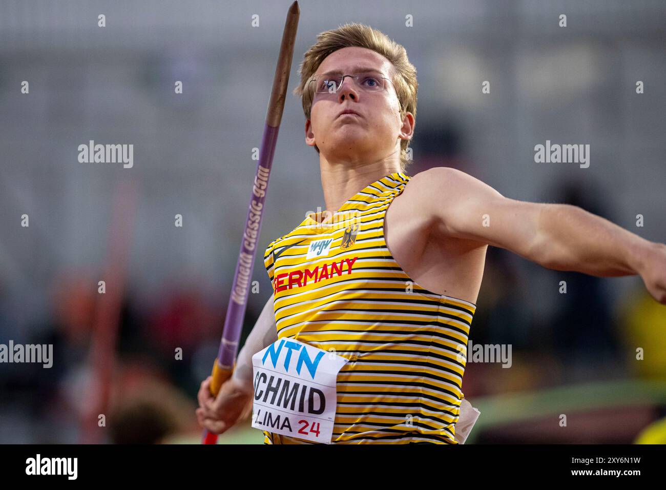 Florian SCHMID (LG Stadtwerke Muenchen) , GERMANY, Javelin Men PER, Leichtathletik, Athletics ...
