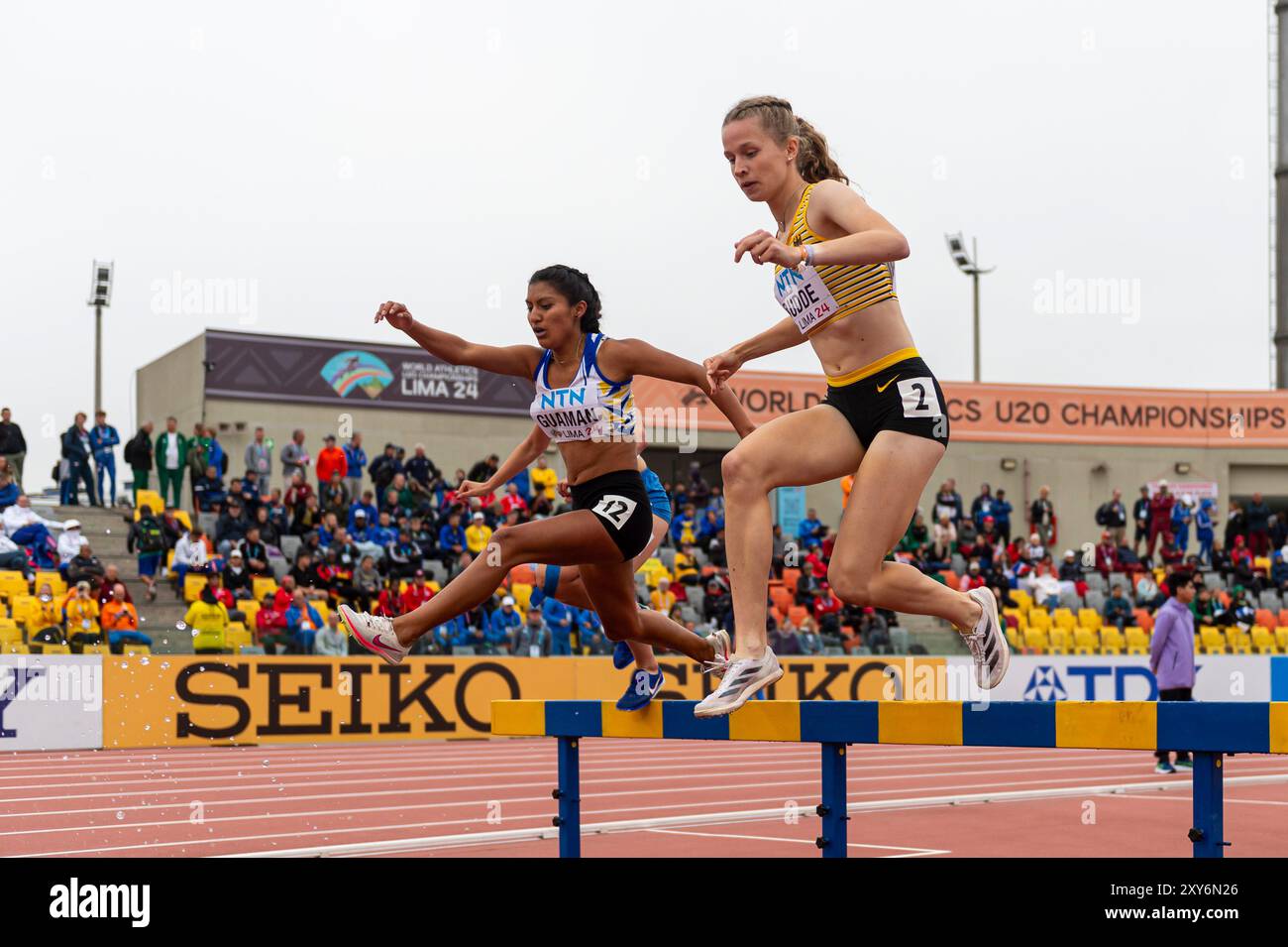 Adia BUDDE (TSV Altenholz), GERMANY, 3000m Steeple Chase Women PER, Leichtathletik, Athletics ...