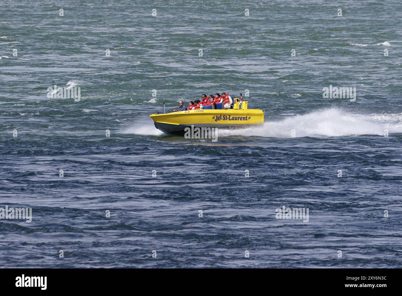 Recreation, spin boating, Old Port, Montreal, Province of Quebec ...