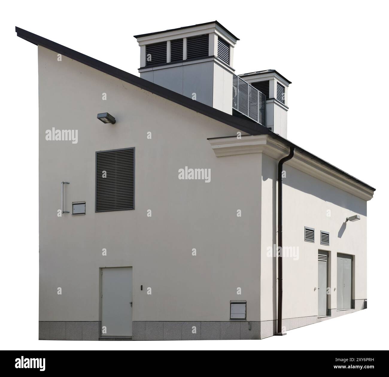 Trapezoidal building Cut Out Stock Images & Pictures - Alamy