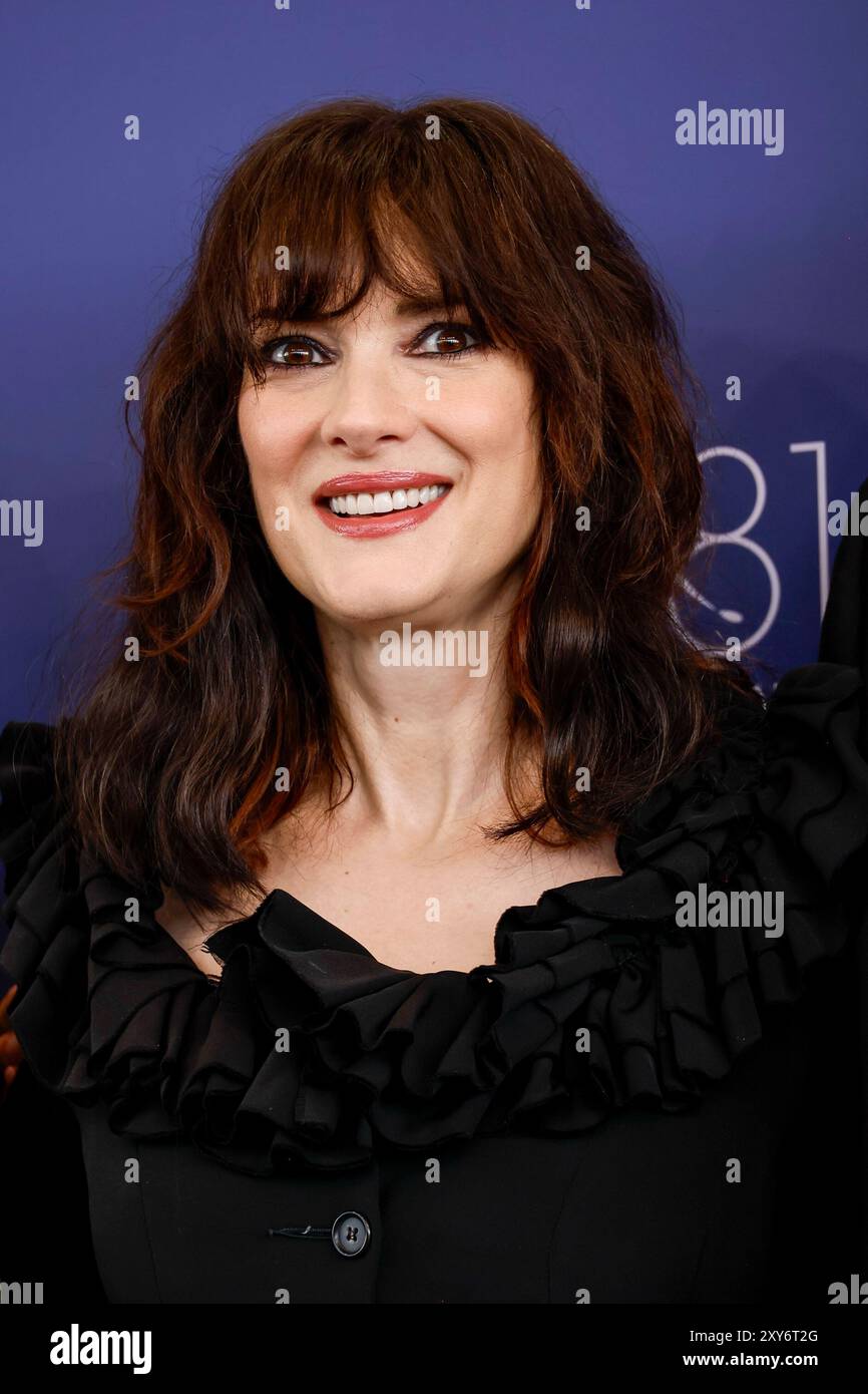 Winona Ryder poses for photographers at the photo call for the film ...