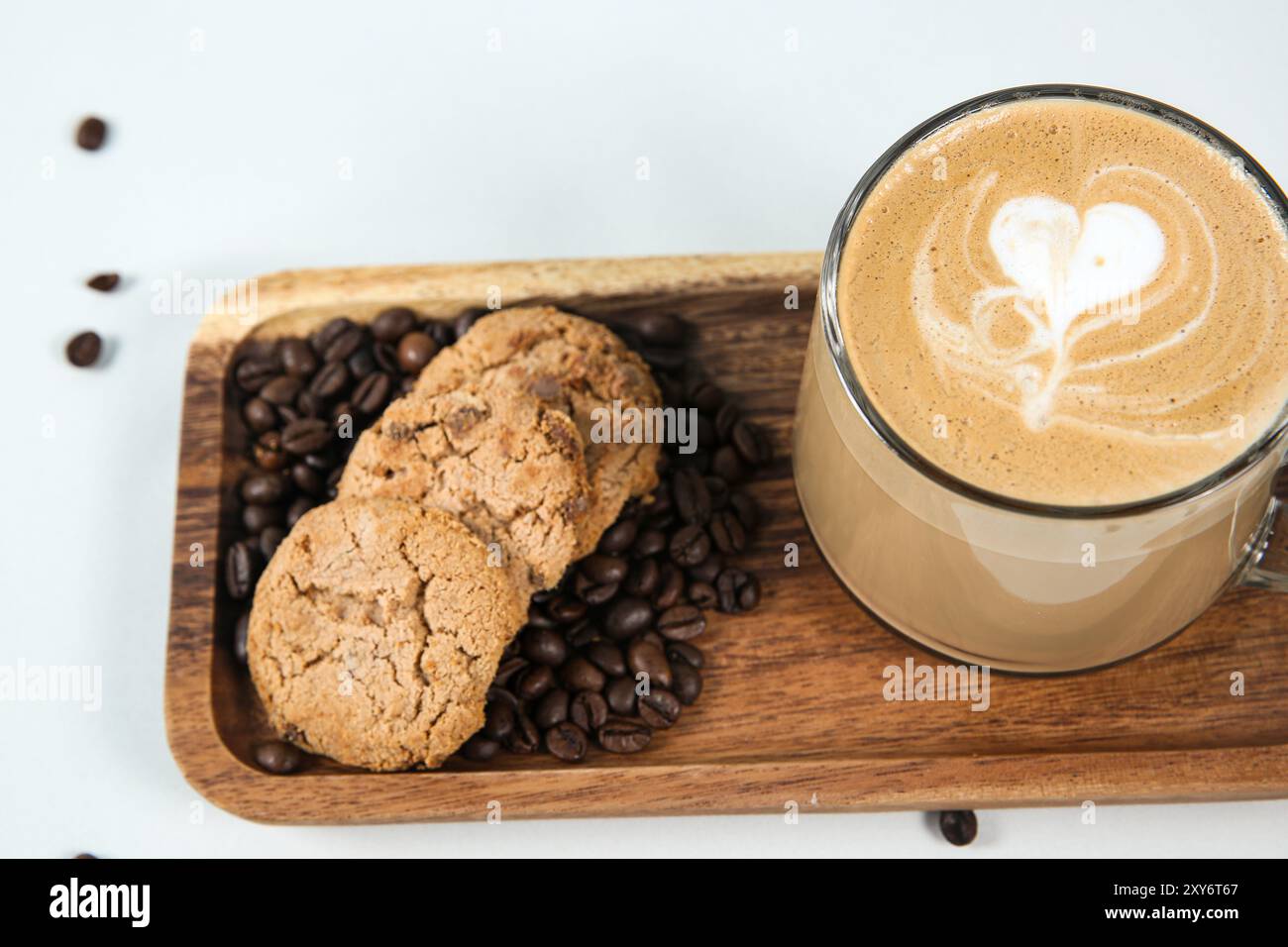 Espresso coffee beans biscuits hi-res stock photography and images - Alamy