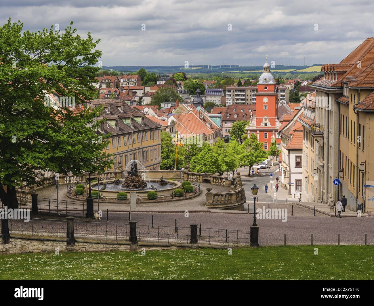 View of Gotha in Thuringia Stock Photo - Alamy