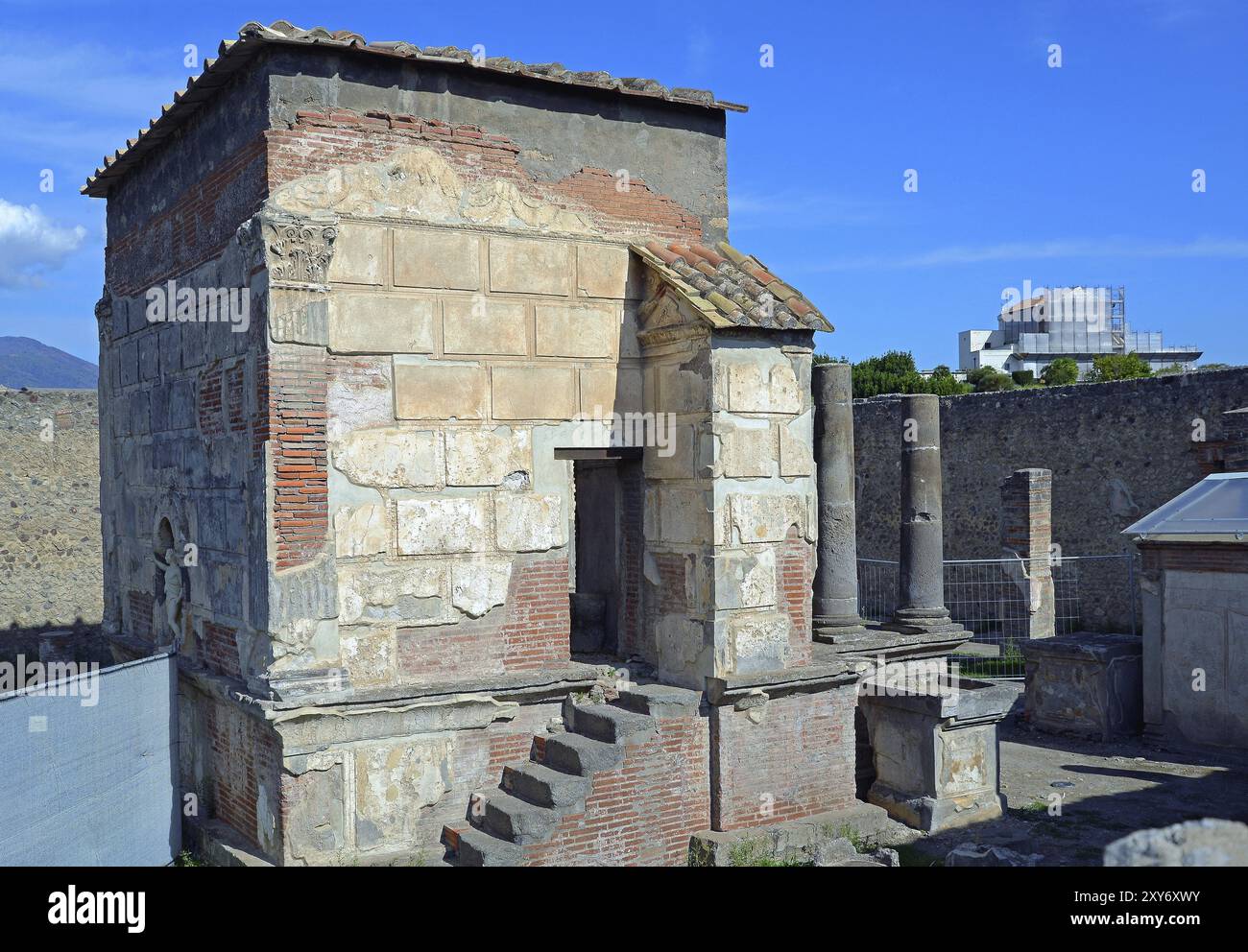 Gladiator house pompeii hi-res stock photography and images - Alamy