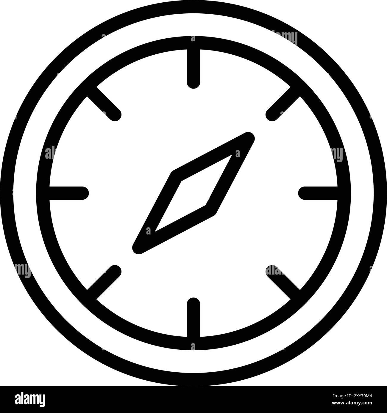 Compass Vector Icon Design Illustration Stock Vector Image & Art - Alamy