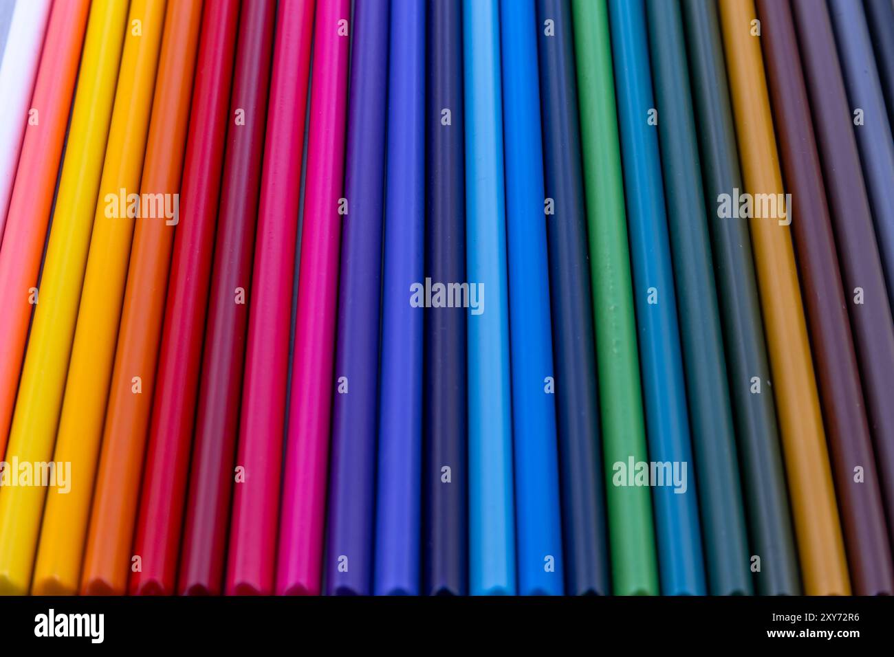 School supplies on the student's desk preparing for back to school ...