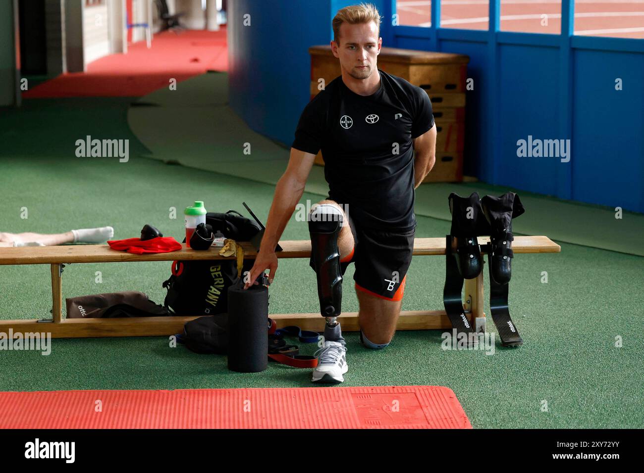 Leverkusen, 14.05.2024 Training Bundesstuetzpunkt Leichtathletik Fritz ...