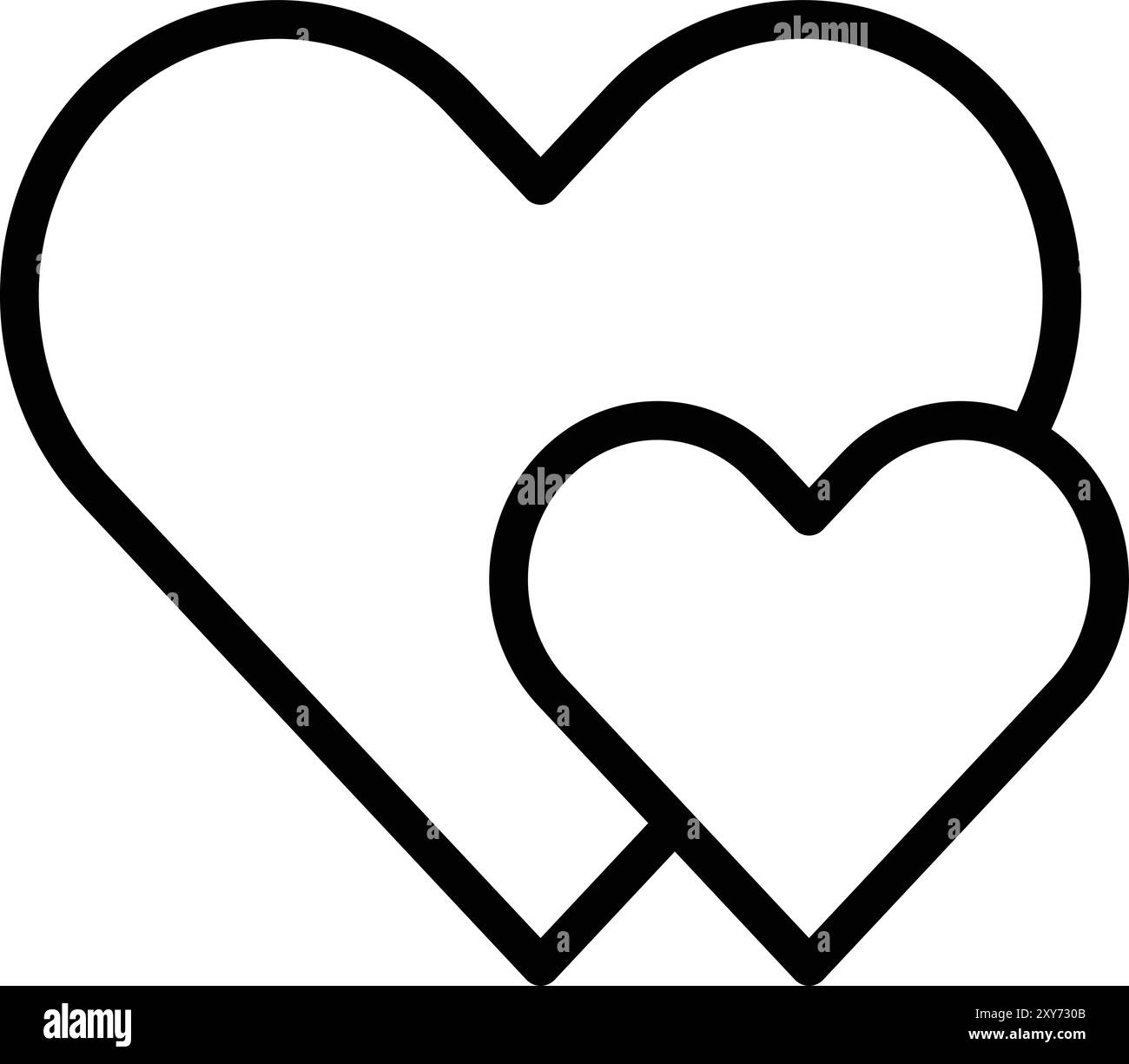 Two color vector set Black and White Stock Photos & Images - Alamy