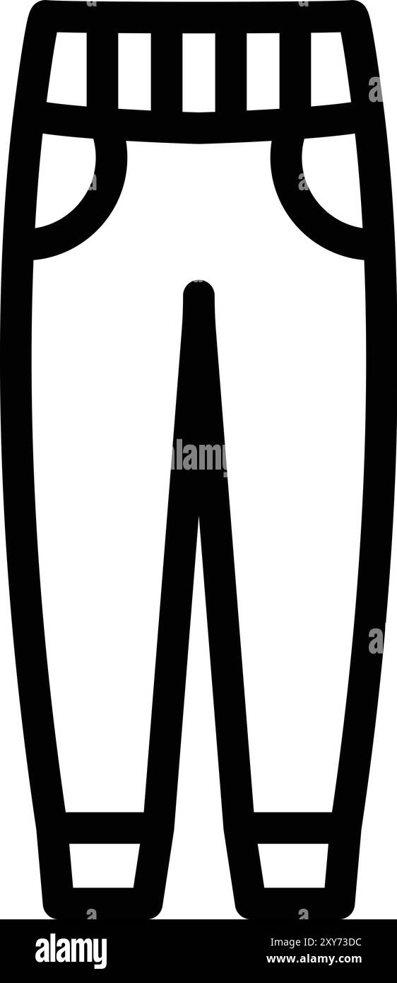 Trouser sign Stock Vector Images - Alamy