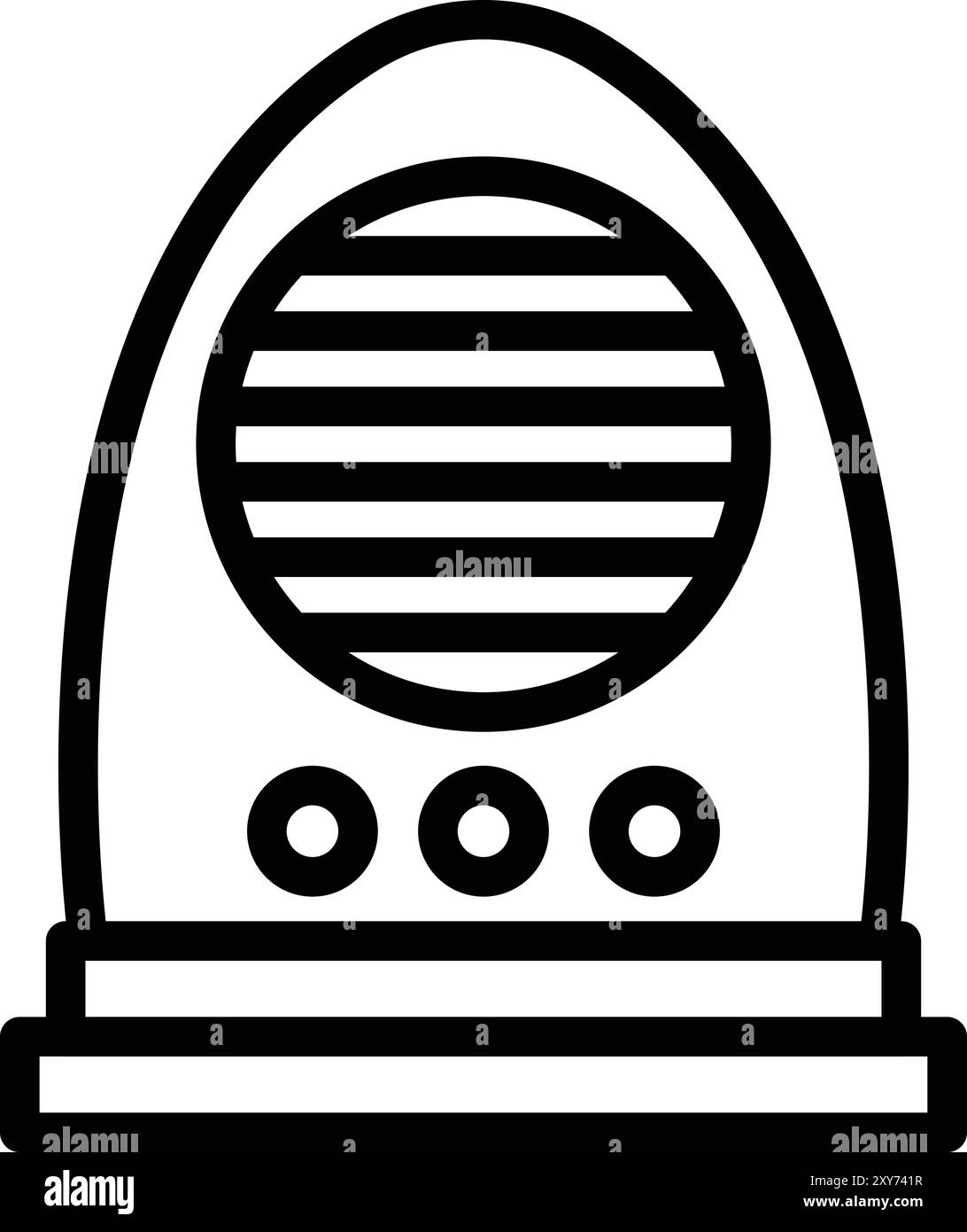 Heater Vector Icon Design Illustration Stock Vector Image & Art - Alamy