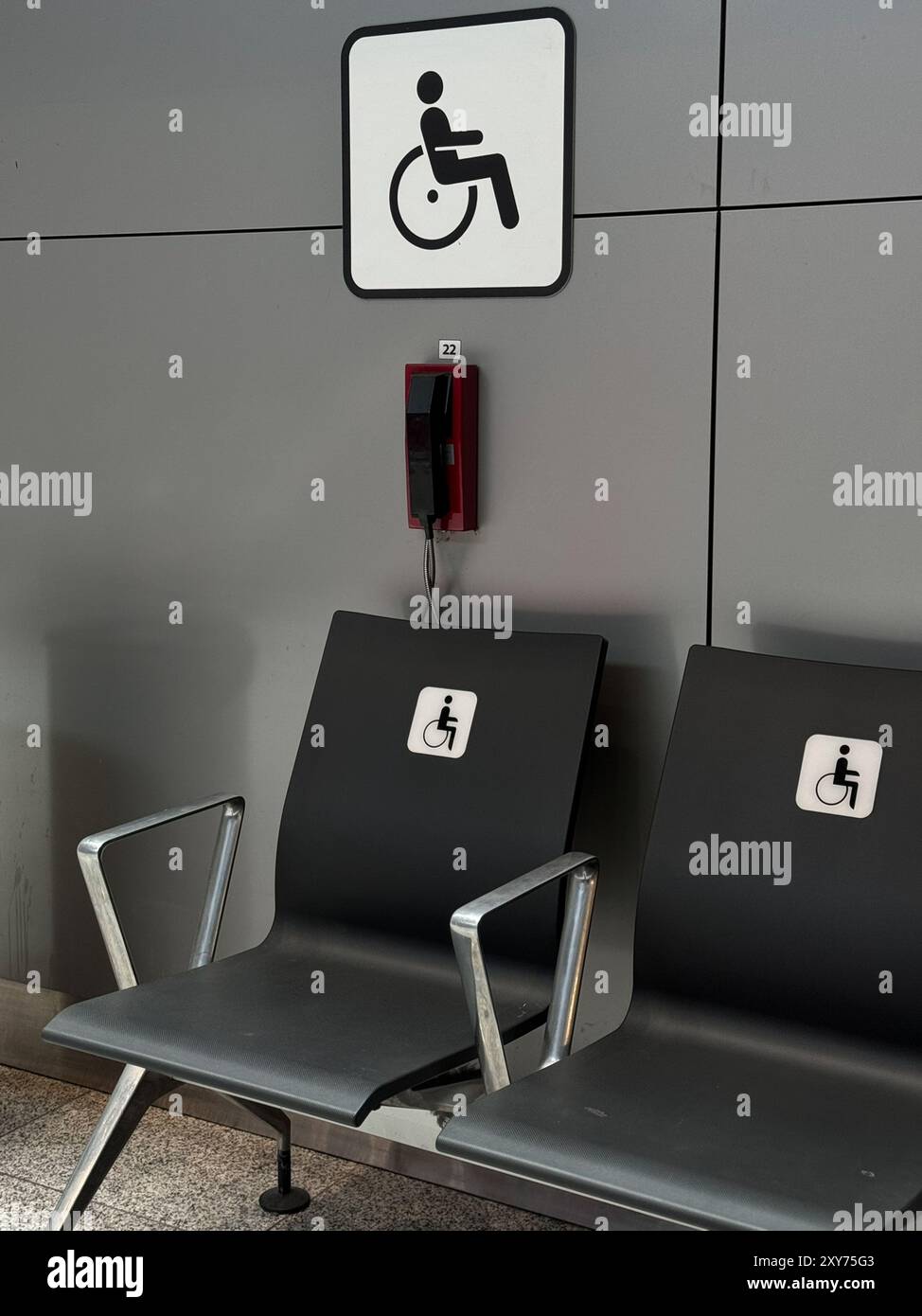 Reserved seat elderly people hi-res stock photography and images - Alamy