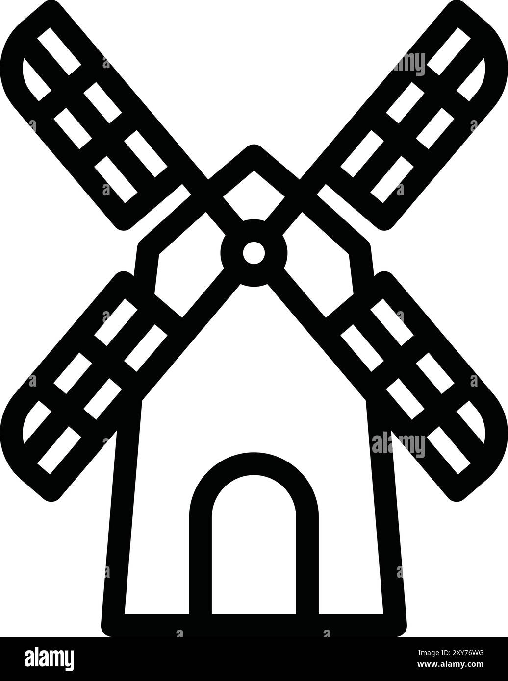 Stylish windmill design hi-res stock photography and images - Alamy