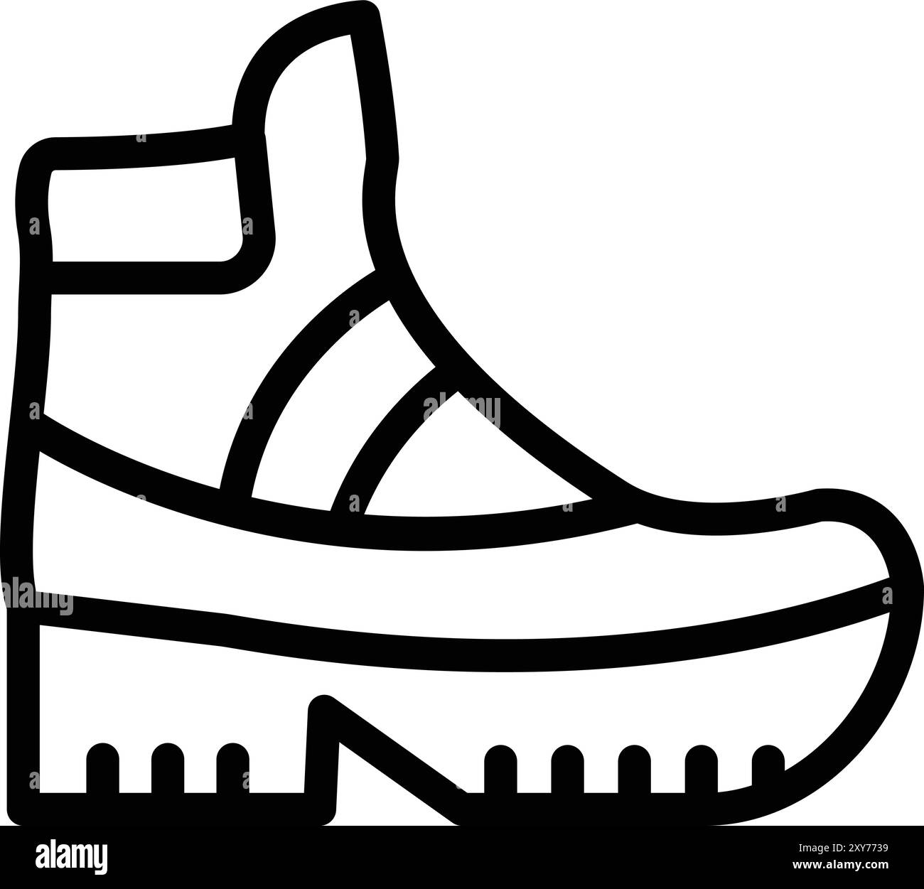 Boot Vector Icon Design Illustration Stock Vector Image & Art - Alamy