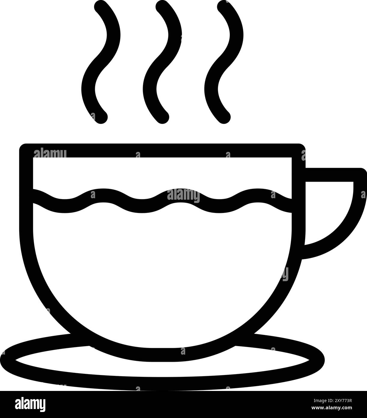 Hot Drink Vector Icon Design Illustration Stock Vector Image & Art - Alamy