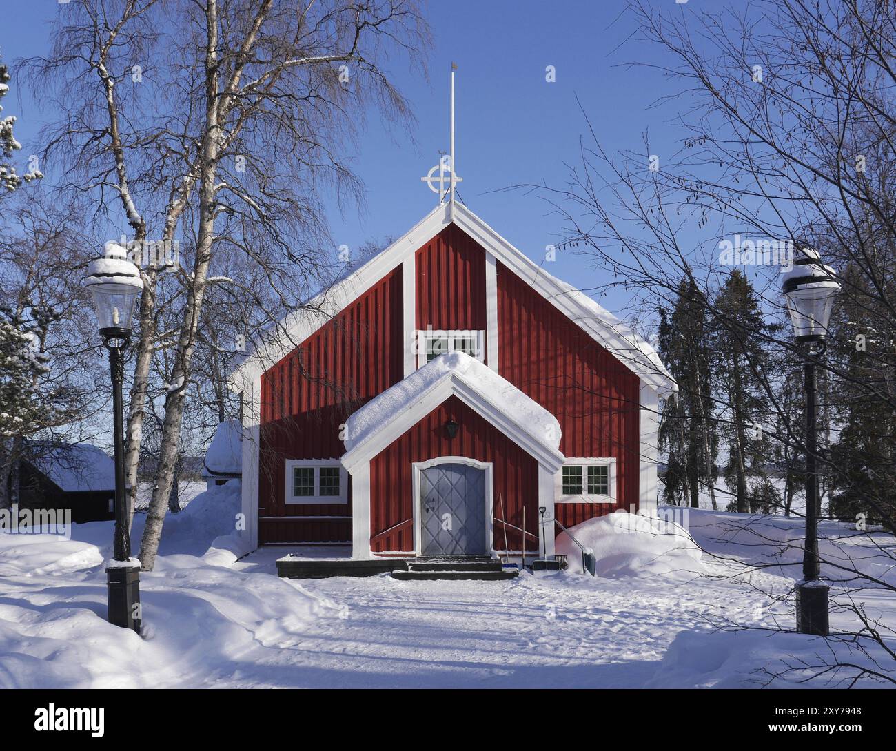 Sami people lapland church hi-res stock photography and images - Alamy