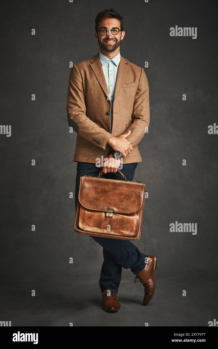 School teach briefcase hi-res stock photography and images - Alamy