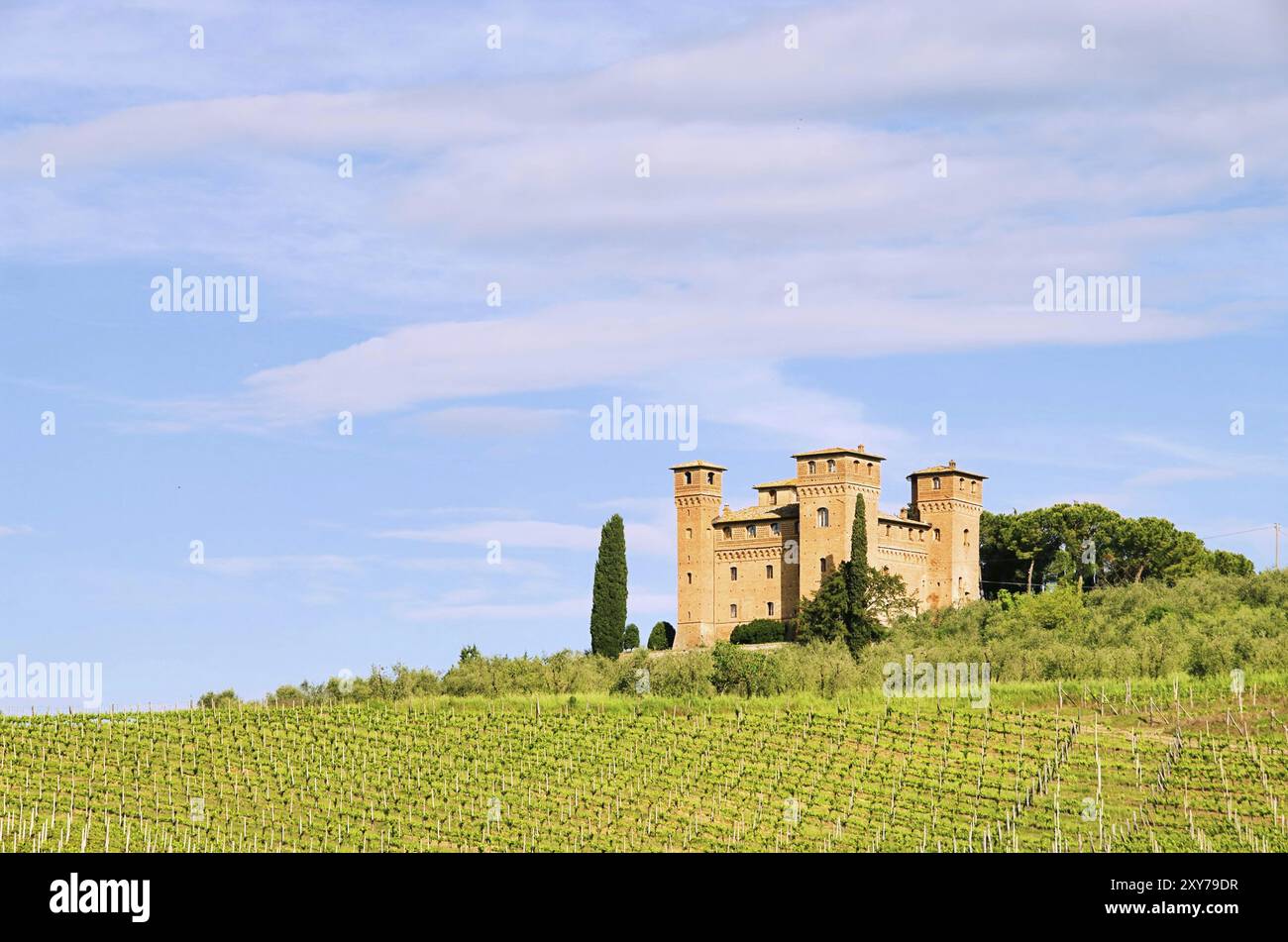 Castle of the Four Towers 02 Stock Photo - Alamy