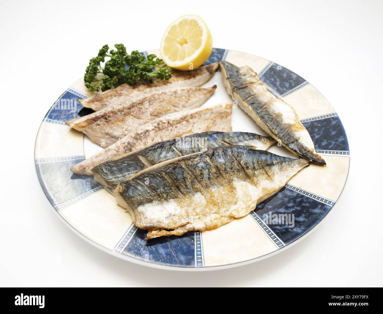 Roasted fillets mackerel fish hi-res stock photography and images - Alamy