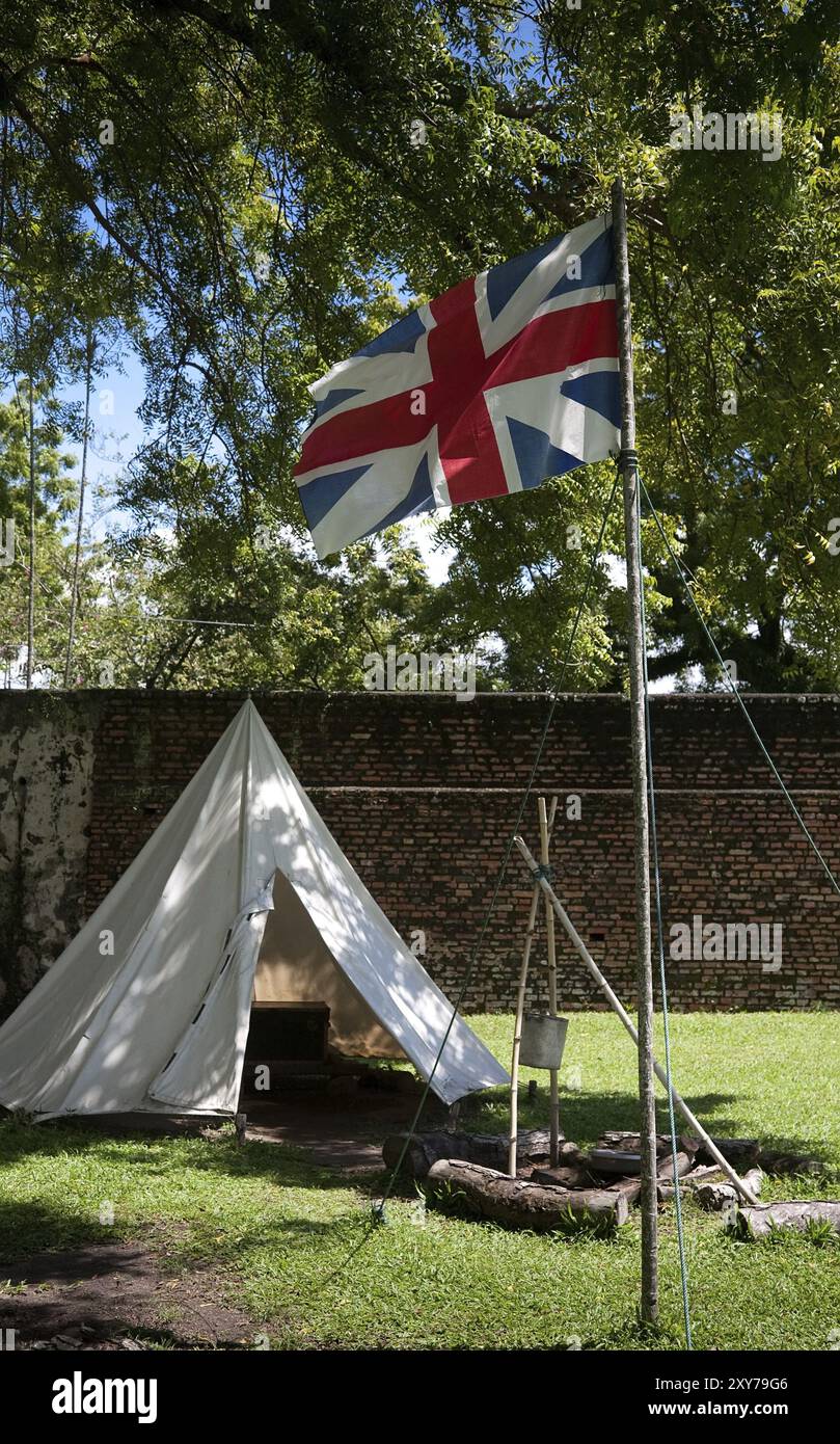Old british fort on Georgetown city. Penang collection Stock Photo - Alamy