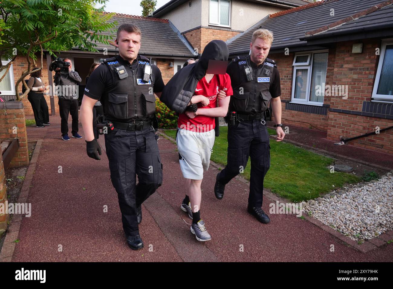 EDITORS NOTE: Photo blurred at request of Cleveland Police Cleveland ...