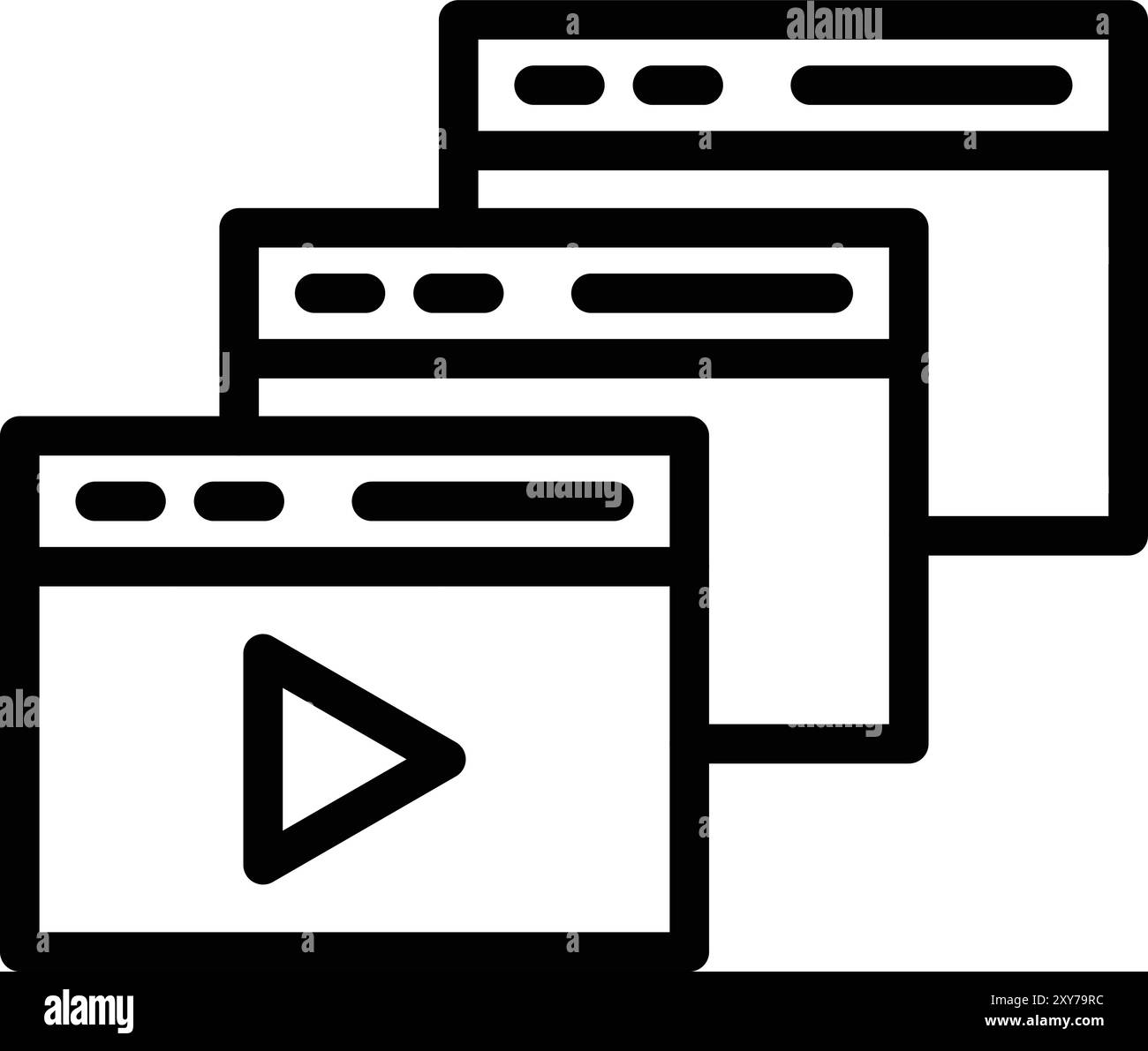 Tabs vector vectors hi-res stock photography and images - Alamy