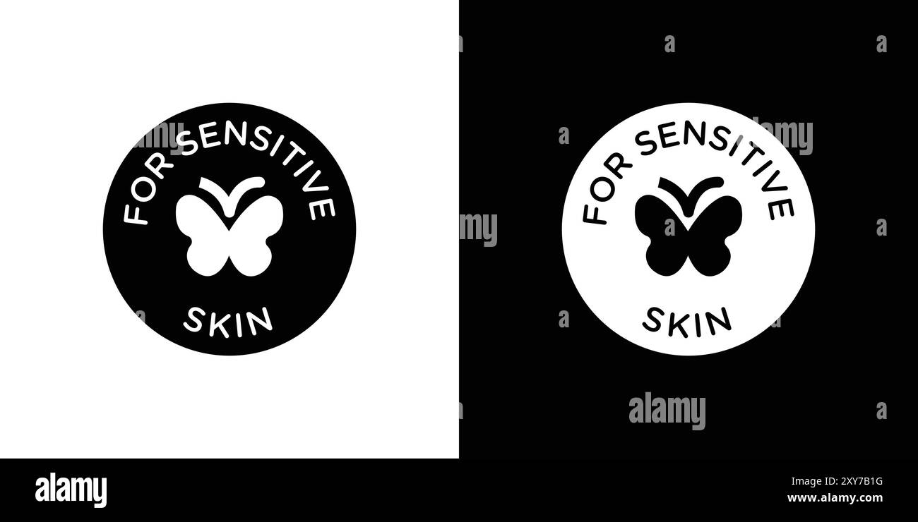 Sensitive skin icon vector vectors hi-res stock photography and images ...
