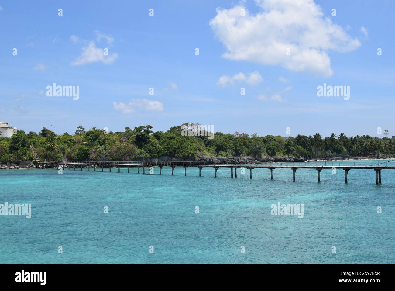 Views around the seaport of Pamatata Selayar Archipelago, Indonesia ...