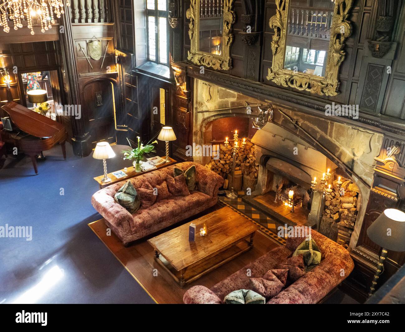 Mitton hall lancashire hi-res stock photography and images - Alamy