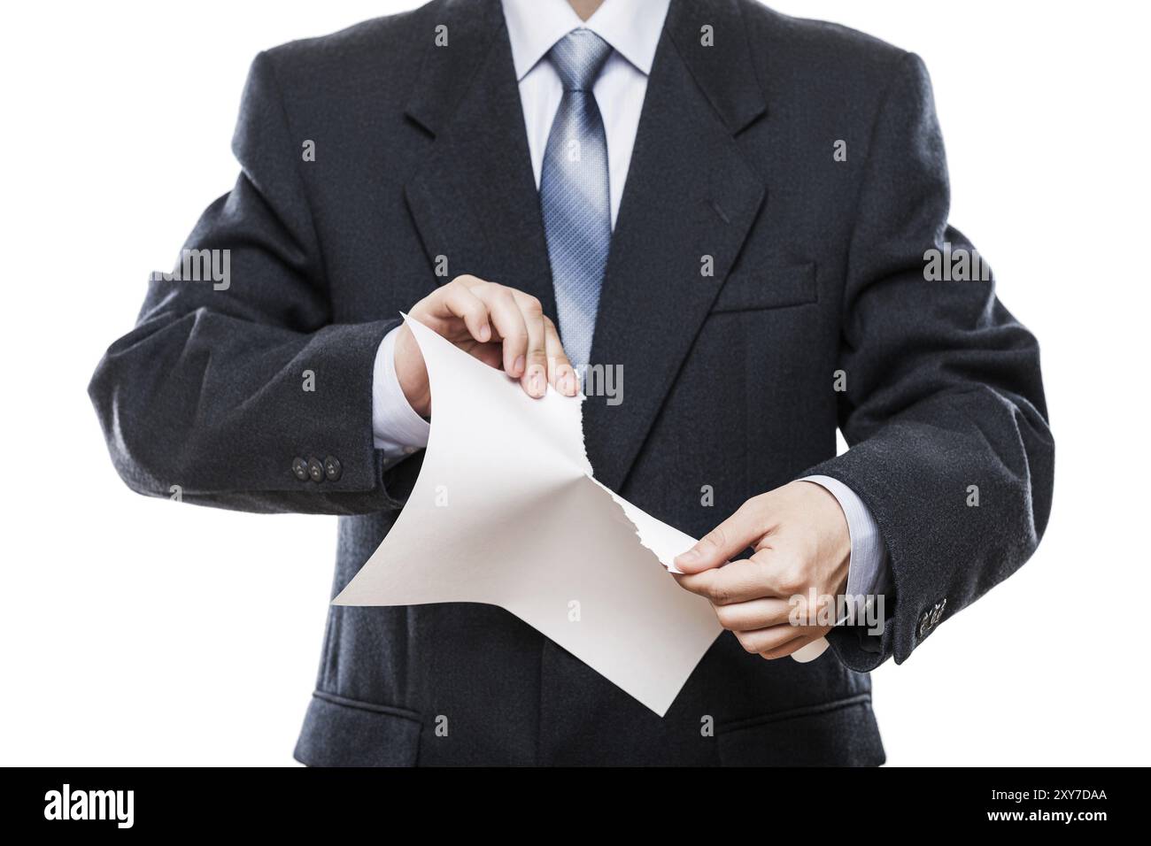 Business problems and failure at work concept, angry businessman in ...