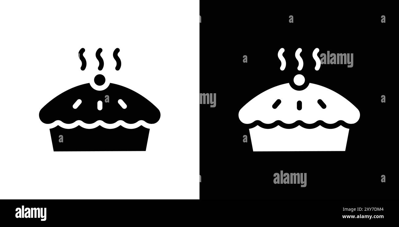 Simple homemade white cake Stock Vector Images - Alamy