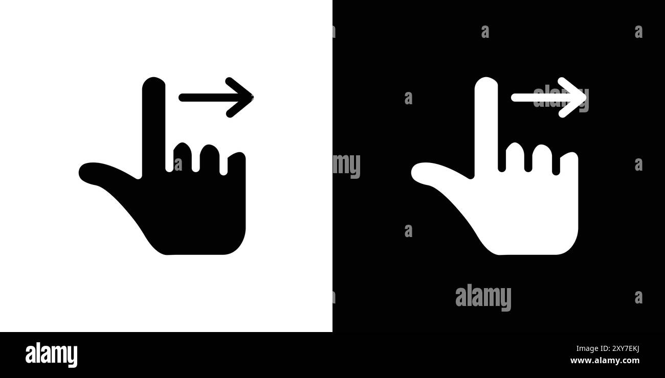 Slide to right Stock Vector Images - Alamy