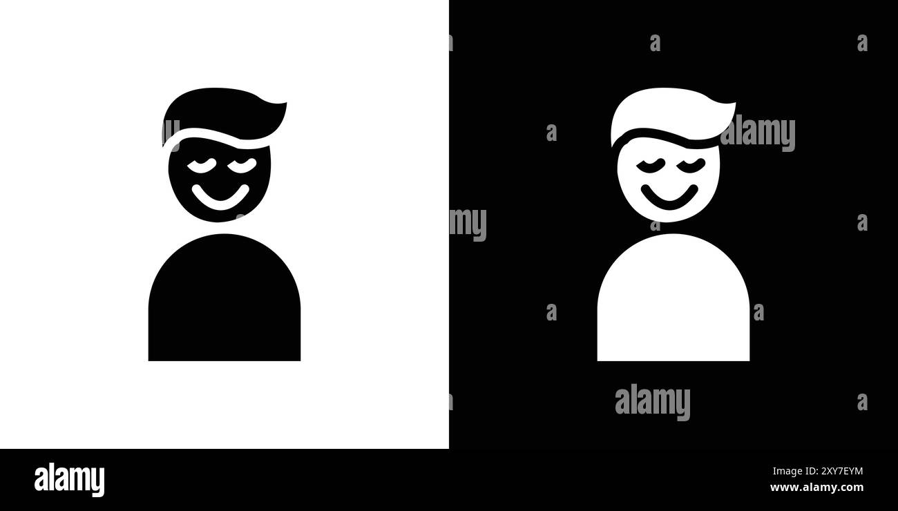Pleasure icon set in black and white color. simple flat vector Stock ...