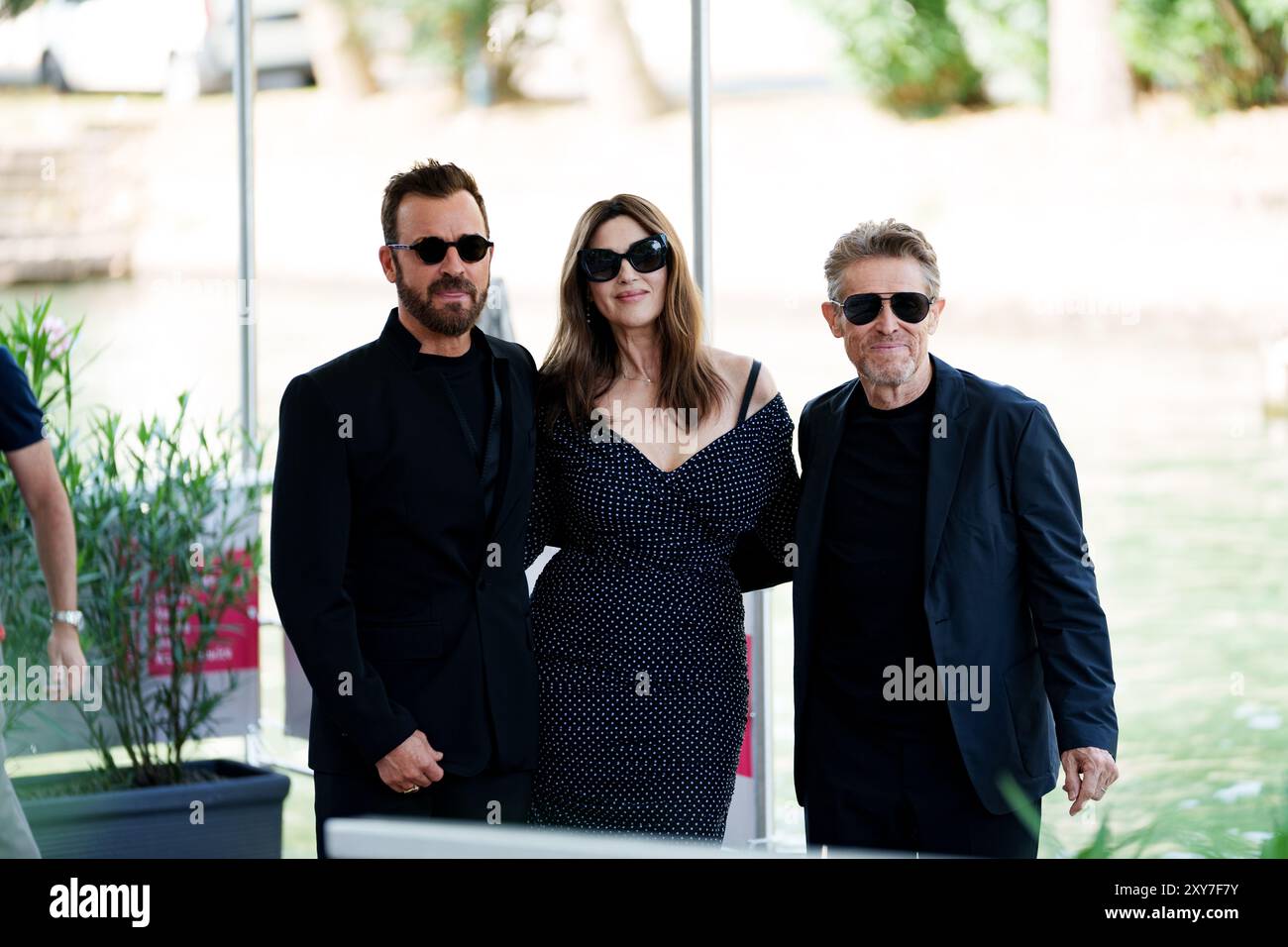 VENICE, ITALY - AUGUST 28 2024 - Tim Burton, Winona Ryder, Jenna Ortega ...