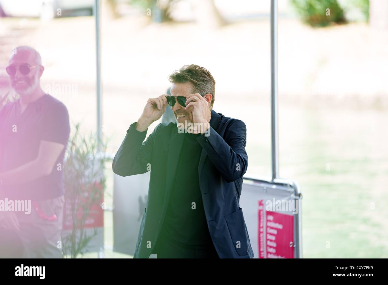 VENICE, ITALY - AUGUST 28 2024 - Tim Burton, Winona Ryder, Jenna Ortega ...