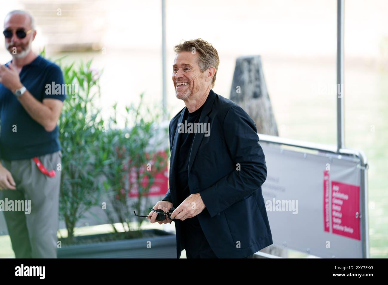 VENICE, ITALY - AUGUST 28 2024 - Tim Burton, Winona Ryder, Jenna Ortega ...