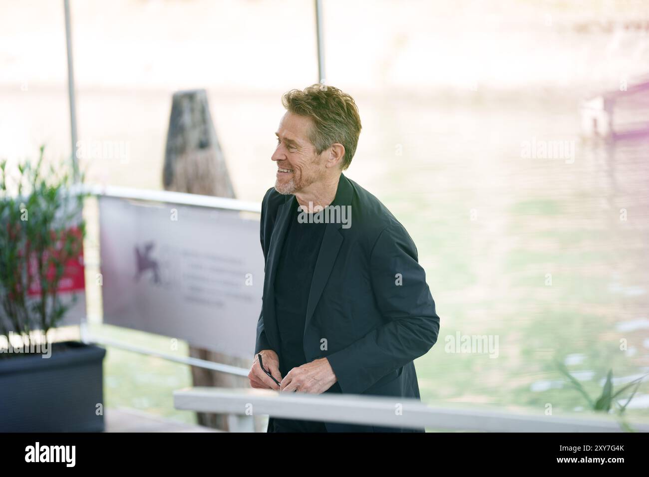 VENICE, ITALY - AUGUST 28 2024 - Tim Burton, Winona Ryder, Jenna Ortega ...