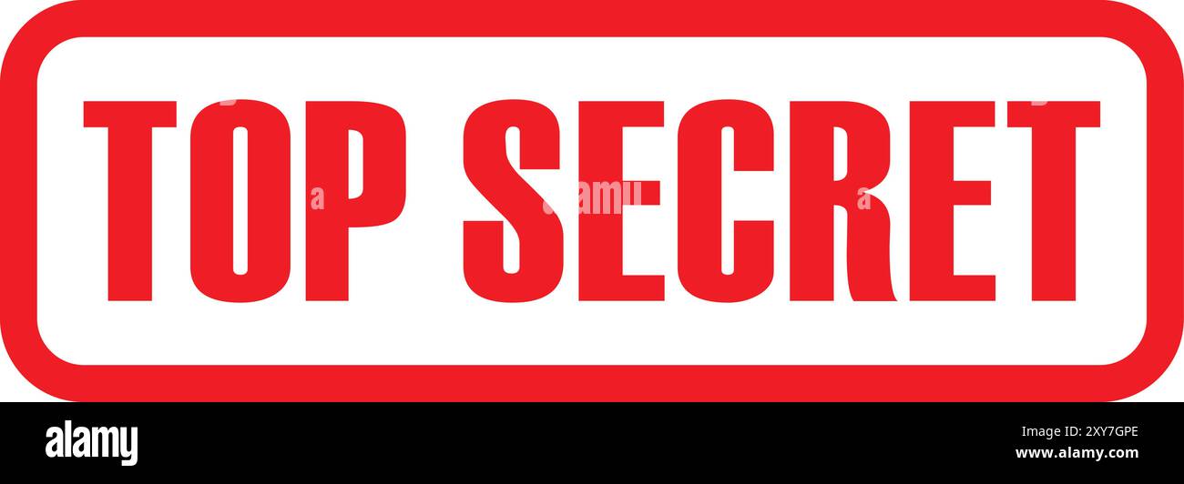 Top secret label Stock Vector Images - Alamy