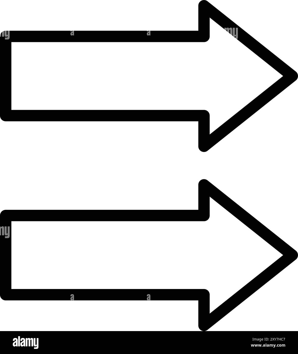 Double arrow Vector Icon Design Illustration Stock Vector Image & Art ...