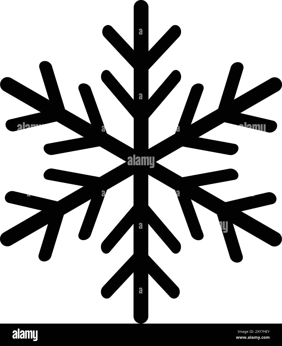 Snowflake icon, snow icon vector, snow sign Stock Vector Image & Art ...