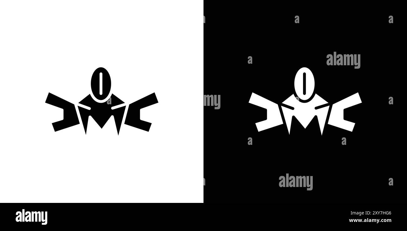 valkyrie icon set in black and white color. simple flat vector Stock ...