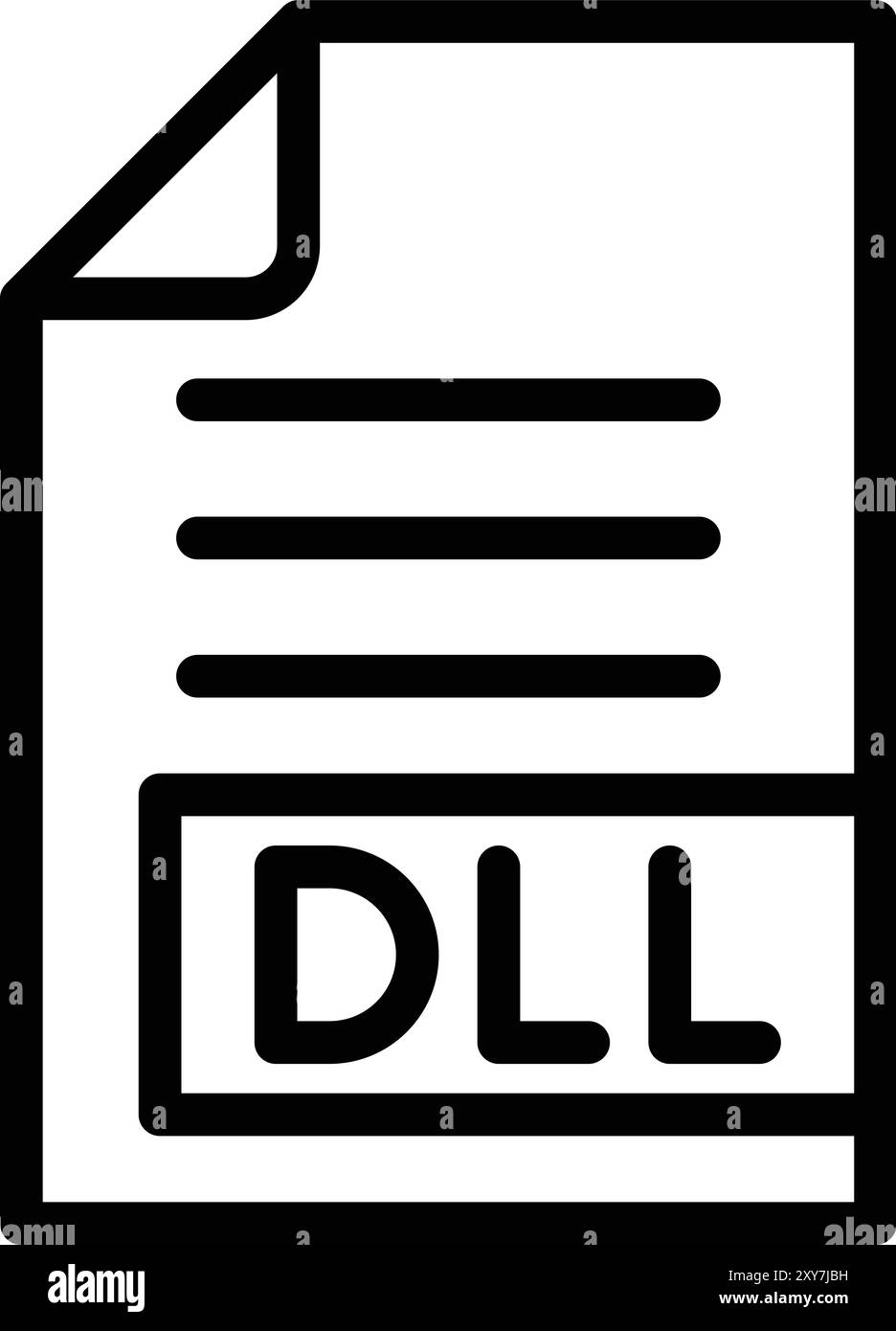Dll vector vectors Black and White Stock Photos & Images - Alamy