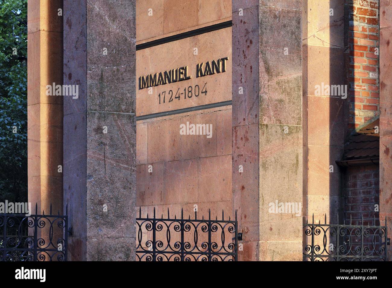 Tomb of the German philosopher Immanuel Kant near The Cathedral ...