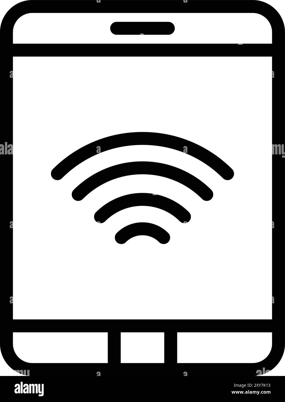 Tablet Vector Icon Design Illustration Stock Vector Image & Art - Alamy