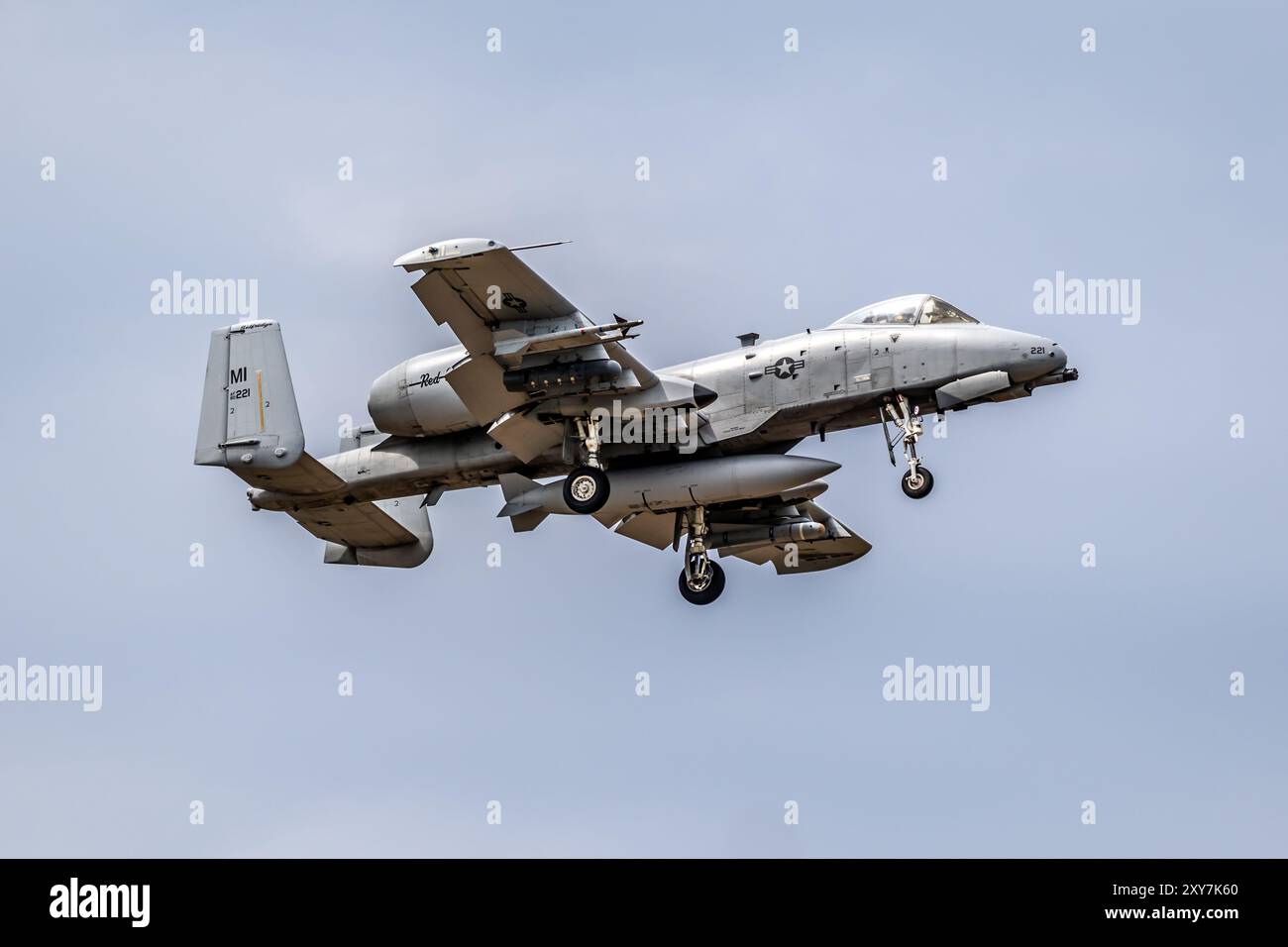 US Air Force A-10C Thunderbolt II attack aircraft from Michigan Air ... US Air Force A-10C Thunderbolt II attack aircraft from Michigan Air ...