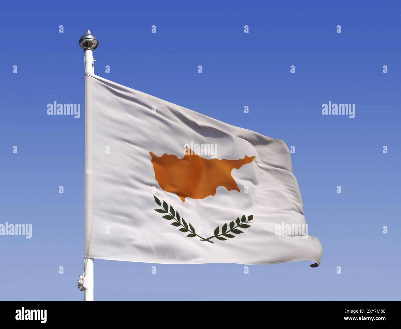 Flag of Cyprus Stock Photo - Alamy
