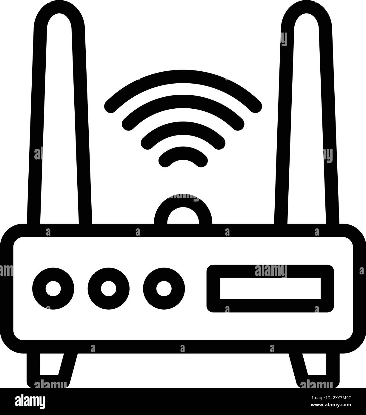 Router Vector Icon Design Illustration Stock Vector Image & Art - Alamy
