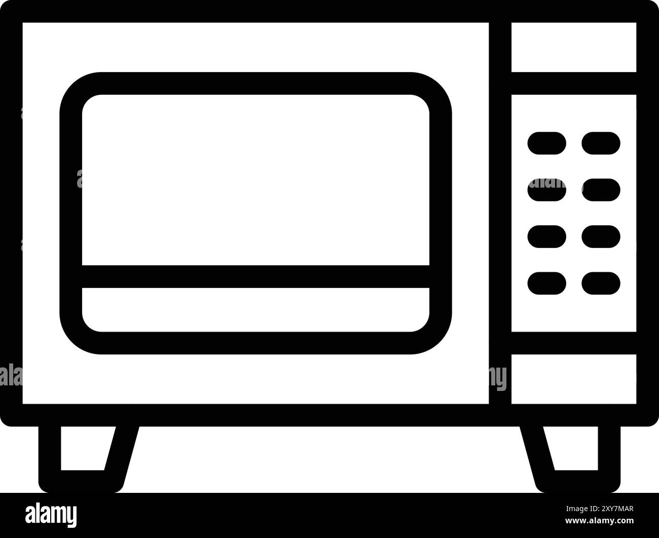 Microwave clipart Stock Vector Images - Alamy