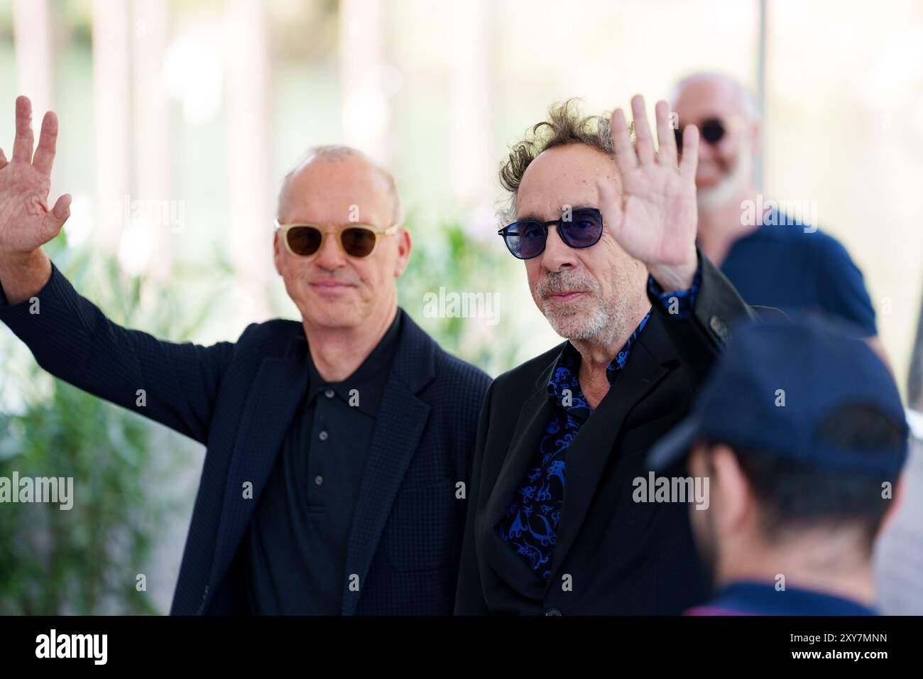 VENICE, ITALY - AUGUST 28 2024 - Tim Burton, Winona Ryder, Jenna Ortega ...