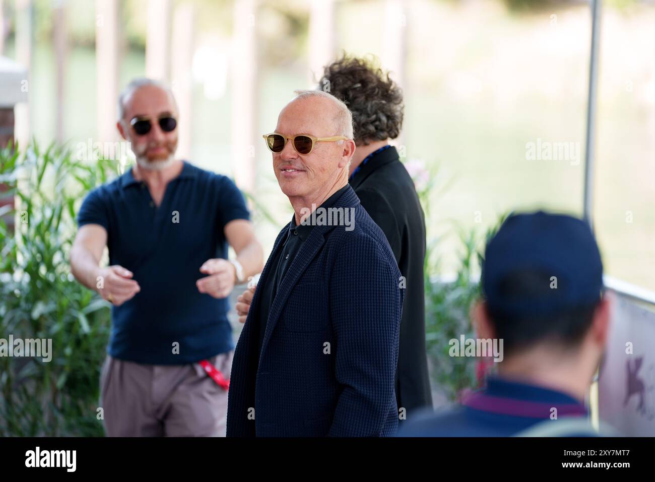 VENICE, ITALY - AUGUST 28 2024 - Tim Burton, Winona Ryder, Jenna Ortega ...