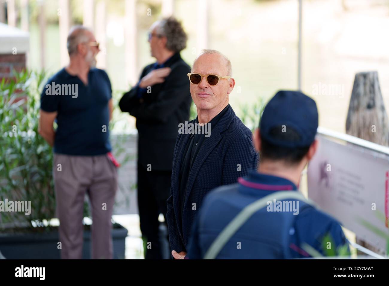 VENICE, ITALY - AUGUST 28 2024 - Tim Burton, Winona Ryder, Jenna Ortega ...